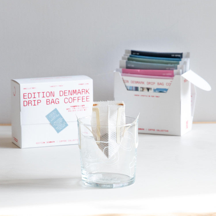 Glass & Coffee Drip Bag Set – EDITION DENMARK