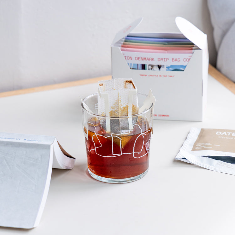 Glass & Coffee Drip Bag Set – EDITION DENMARK